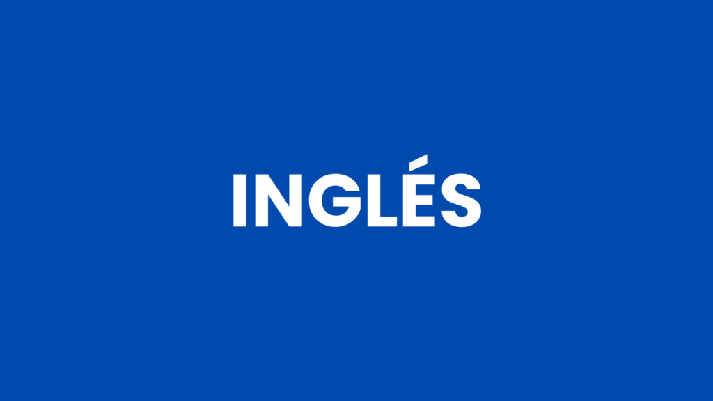 Inglés – Sube tus Notas